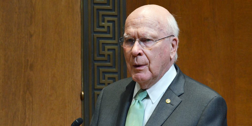 Partisan Hack Sen. Patrick Leahy to Preside Over Trump Impeachment ...