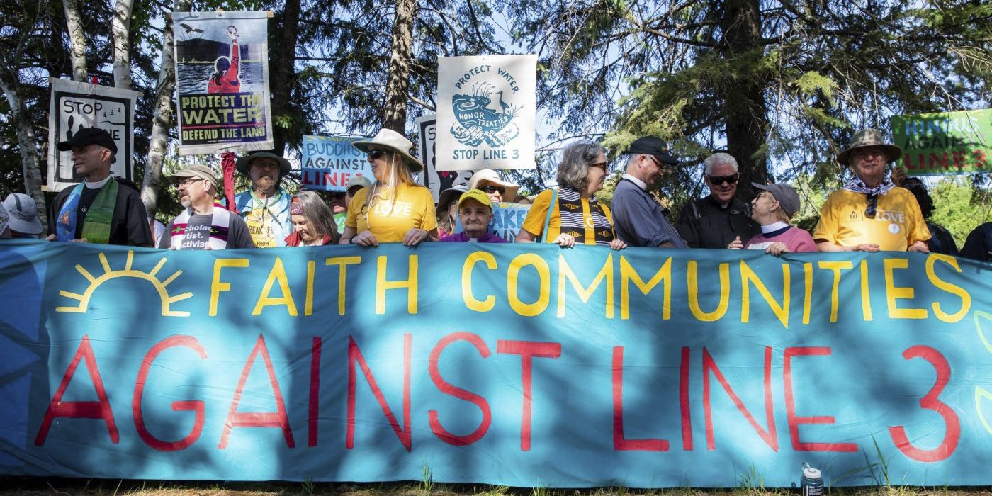 Eco-Warriors Wage Yet Another Pipeline Battle at Enbridge's Line 3 in ...