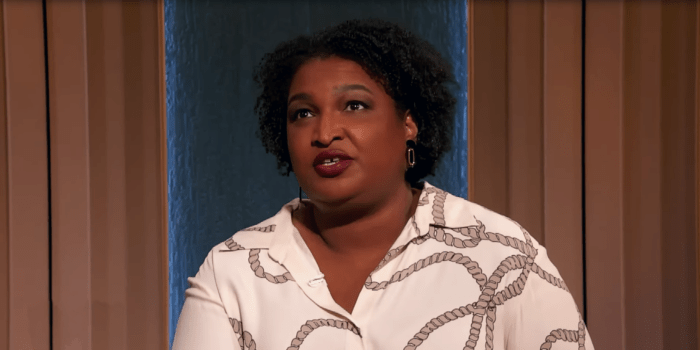 Failed Candidate Stacey Abrams Tells Ex-Junkie Actress She Plans to Run ...