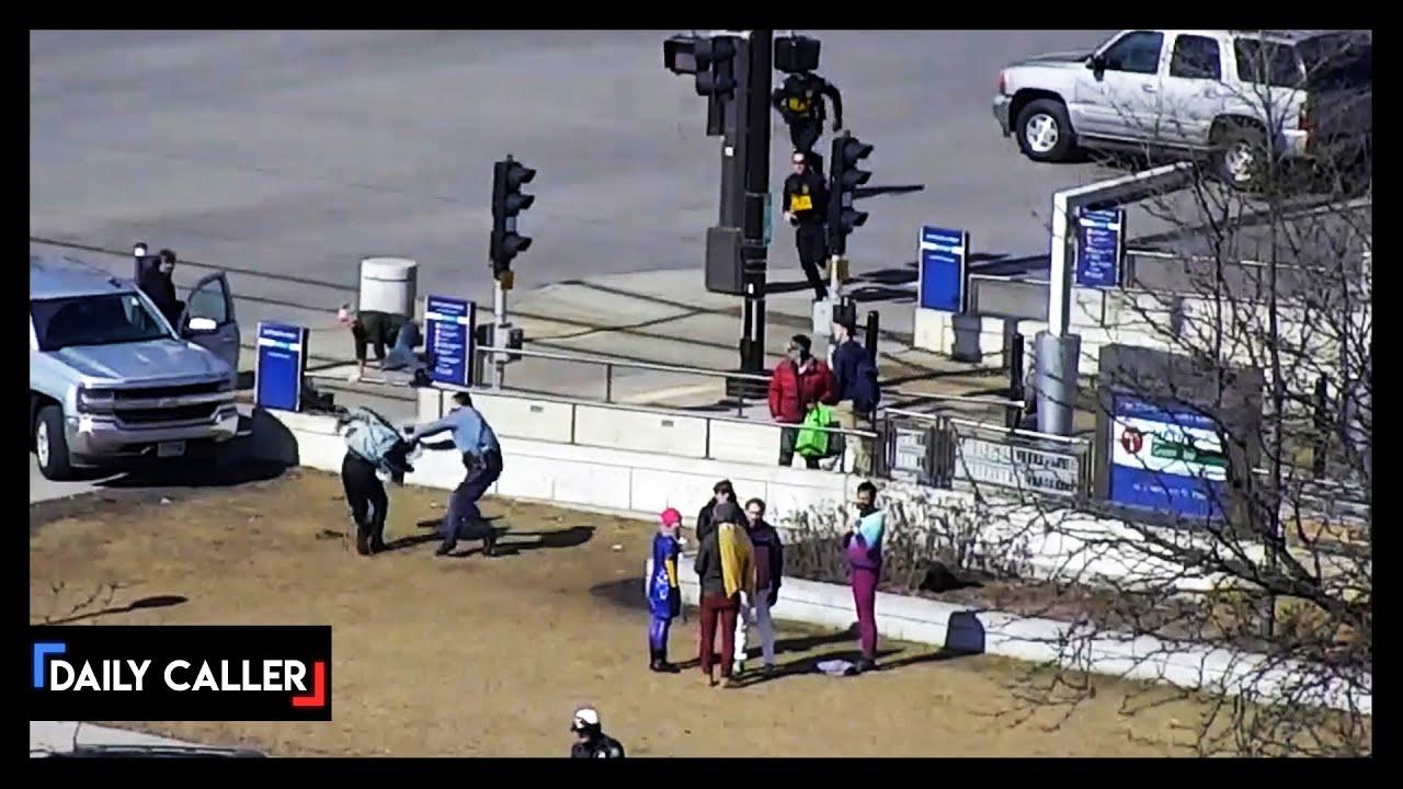 WATCH: Dem. Senator’s Son Arrested at Anti-Trump, Antifa-Tied Protest ...