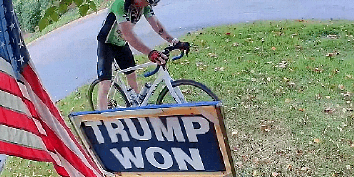 'Trump Won' Sign Arsonist Identified After Tim Pool, Benny Johnson ...