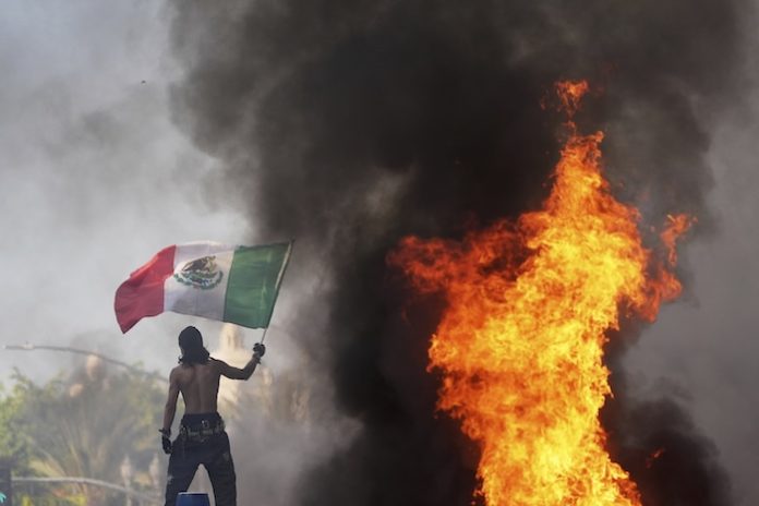 Trump Rips ‘Newscum’ Over Anti-ICE Riots, FBI Offers $50K for Info ...