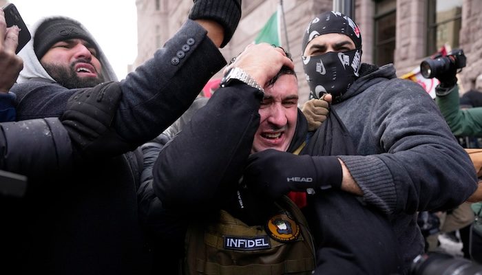 Minnesota Mob Attacks Conservative Provocateur Jake Lang | Headline USA