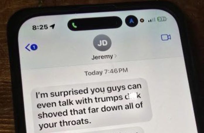 Gay State Representative Sanctioned For Trump Penis Text | Headline USA